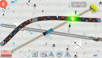 Город. Зима — Interactive Project